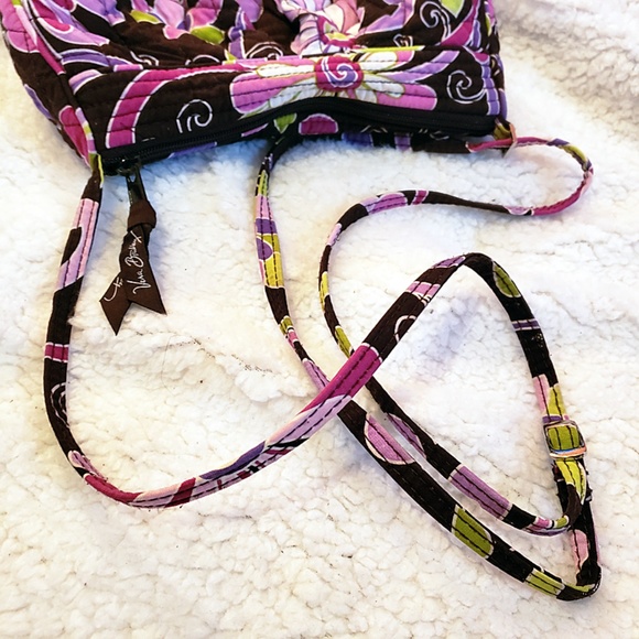 Vera Bradley | Bags | Vera Bradley Purple Punch Crossbody Purse | Poshmark